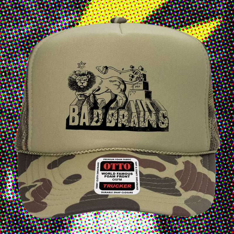 RIGHT BRIGADE - CAMO TRUCKER HAT – Das Bootleg
