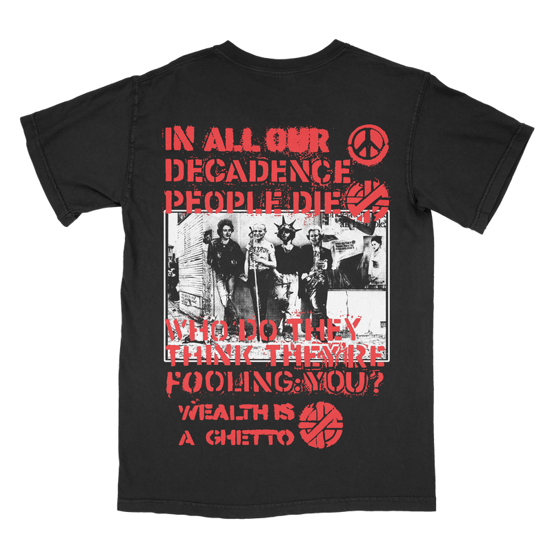 WEALTH IS A GHETTO - BLACK – Das Bootleg